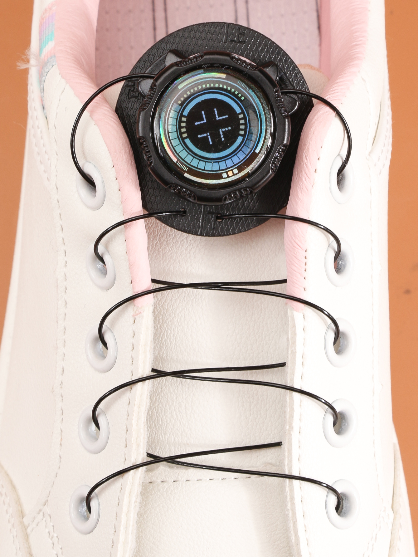 Rotating Button Shoelaces with Automatic Elastic Adjustment Quick No ...