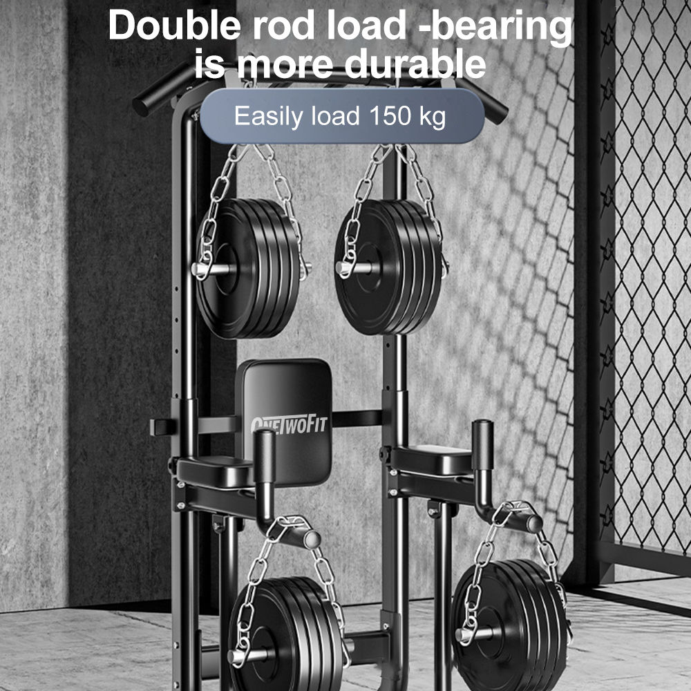 OneTwoFit Pull Up Bar Multi Functional Adjustable Pull Up Bar for Home ...