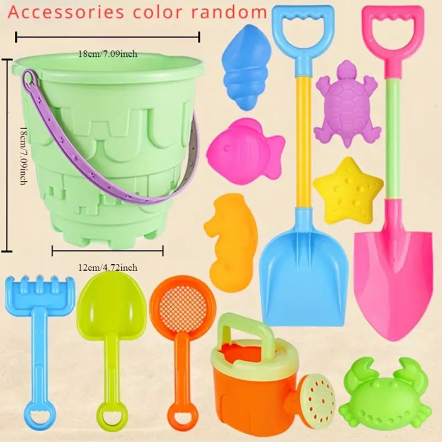 Children's Beach Toy Set Baby Playing In Water And Sand Large Sand ...