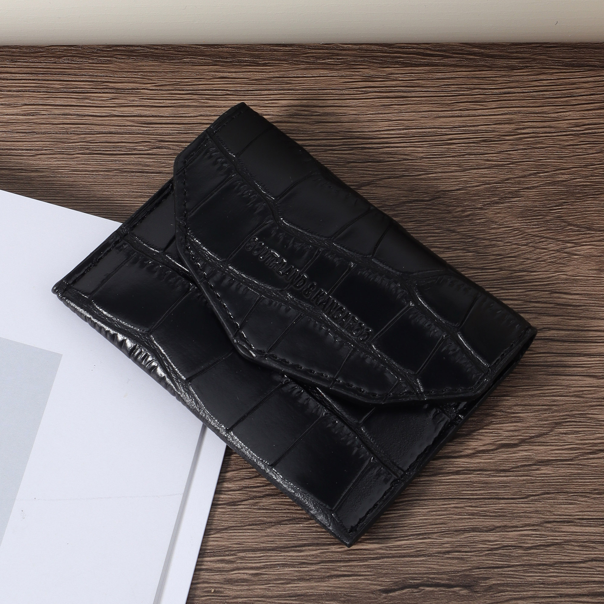 Stylish Simple Short Bifold Wallet, Lightweight Portable Small Credit ...