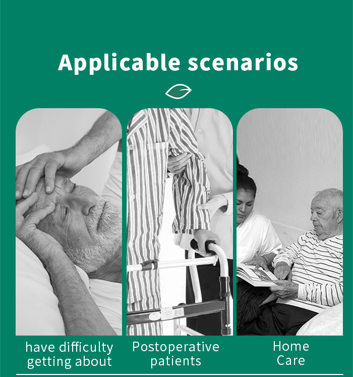 Bed Restraints Safety Belt Anti-Fall For Nursing Bedridden Elderly ...