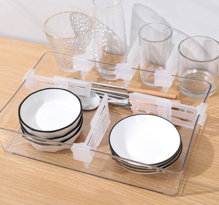 4pcs Multi-functional Category Divider Retractable Adjustable Divider ...