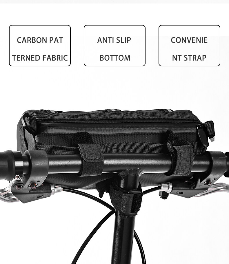 Waterproof Bicycle Front bag 2.5L Road Bike handle bar Bag ...