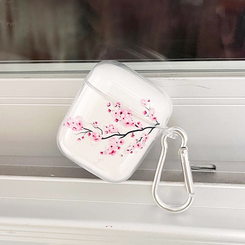 Transparent cherry blossom protective case for Airpods Pro 2 Bluetooth ...