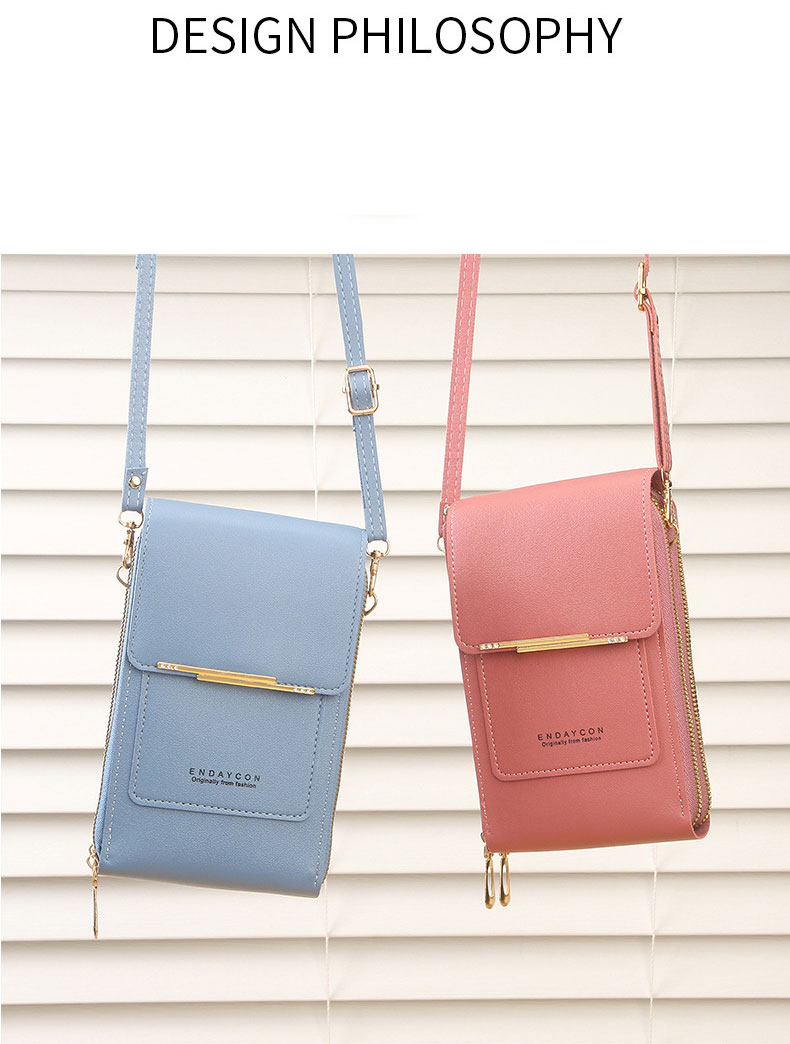 Women Wallet Crossbody Phone Purse Touchscreen Mini Flip Bag Multi Card ...