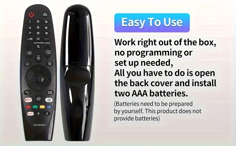 Voice Magic Remote AKB75855501 for LG Smart TV Magic Remote Replacement AN-MR20GA MR19BA MR18BA ...