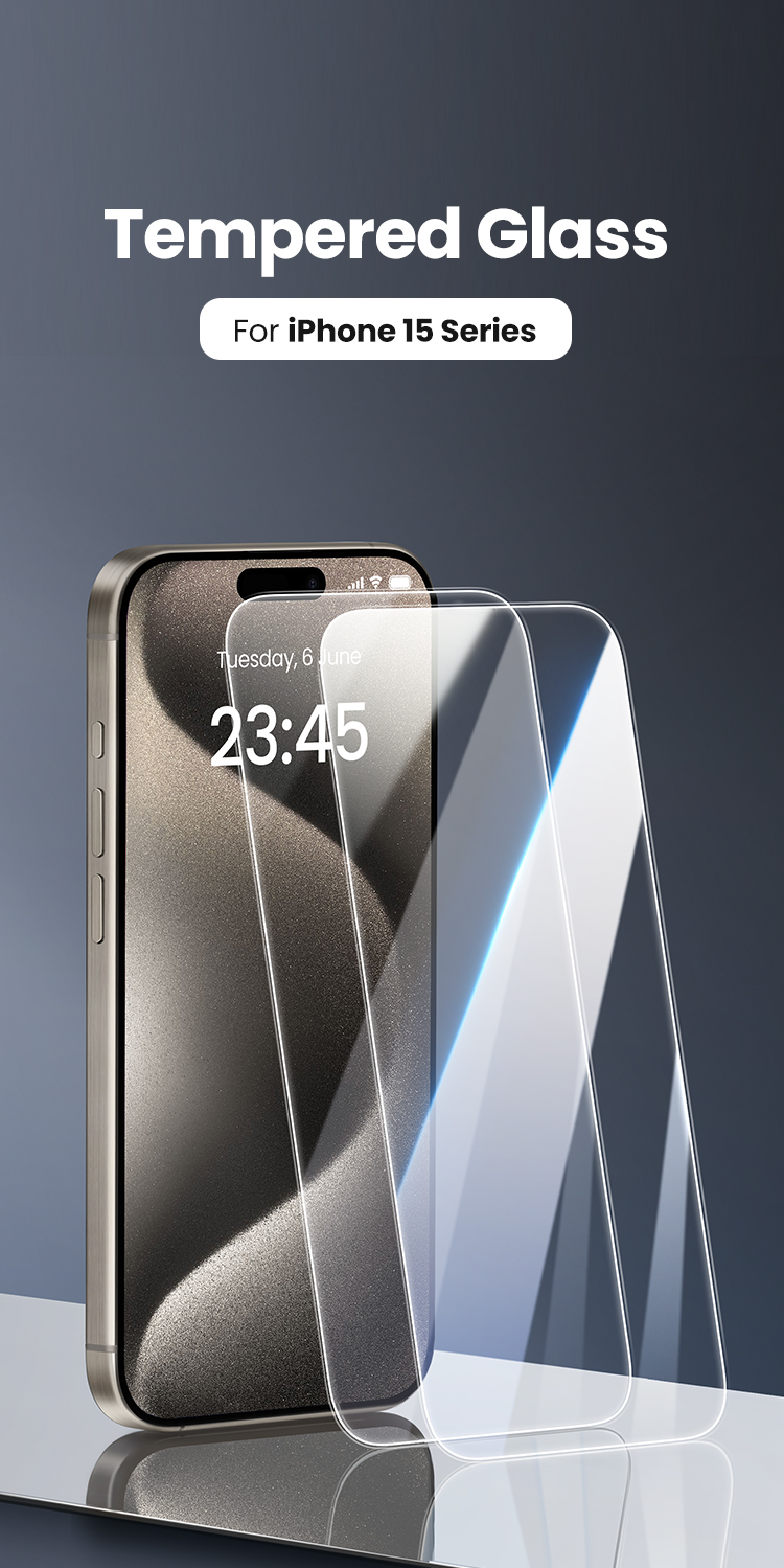 UGREEN 2PCS Screen Protector Tempered Glass Screen Protectors HD Ultra ...