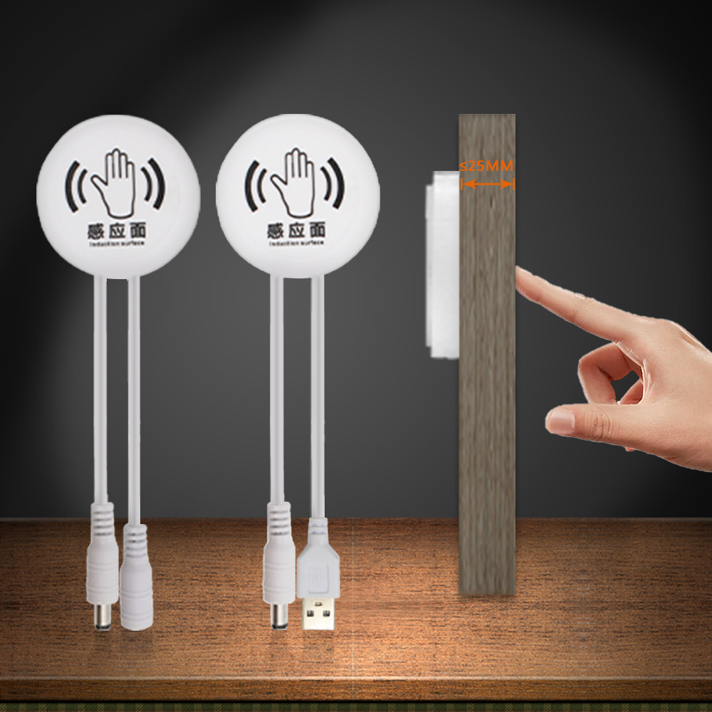 Penetrable 25mm Wooden Motion Sensor Switch 5V 12V 24V Hand Sweep ...