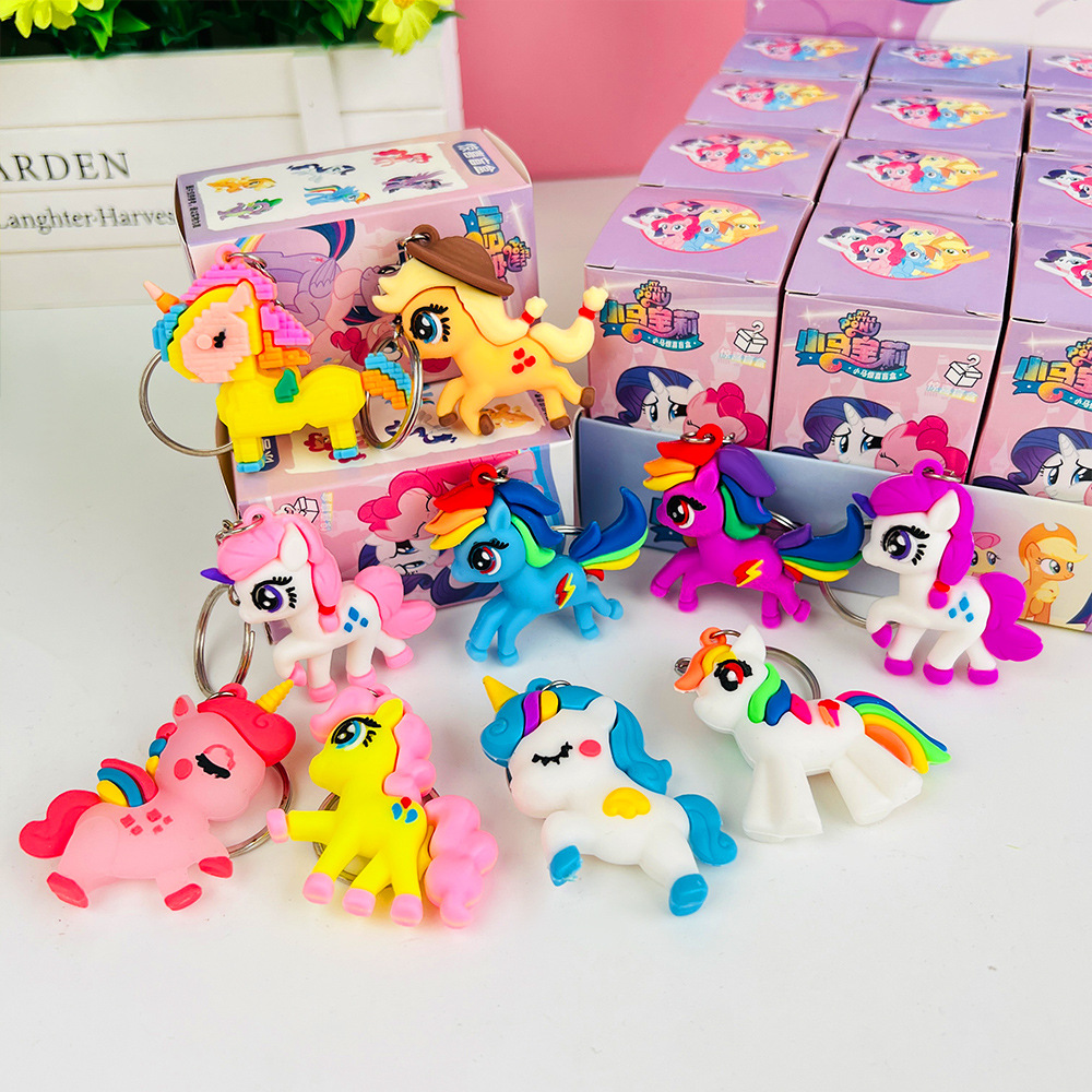 24 My Little Pony Doll Blind Box Hand-Made Pendant Girl Toy Surprise ...