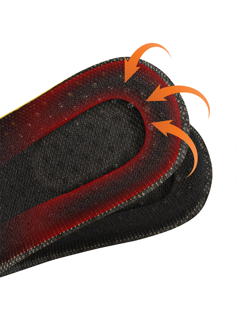 1 Pair of Honeycomb Dual Shock-Absorbing Insoles - Comfortable for ...