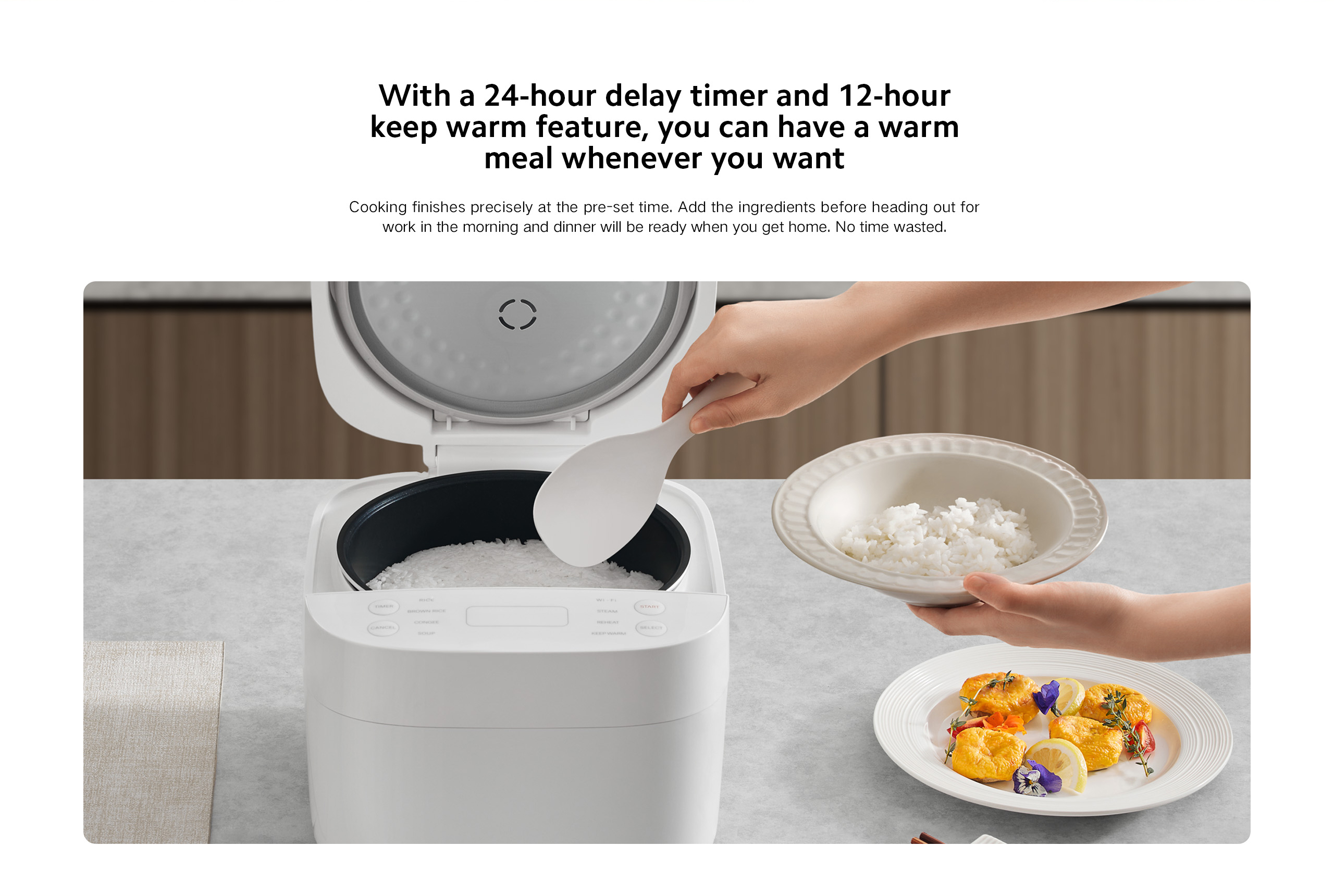 Xiaomi Smart Multifunctional Rice Cooker | Shopee Singapore