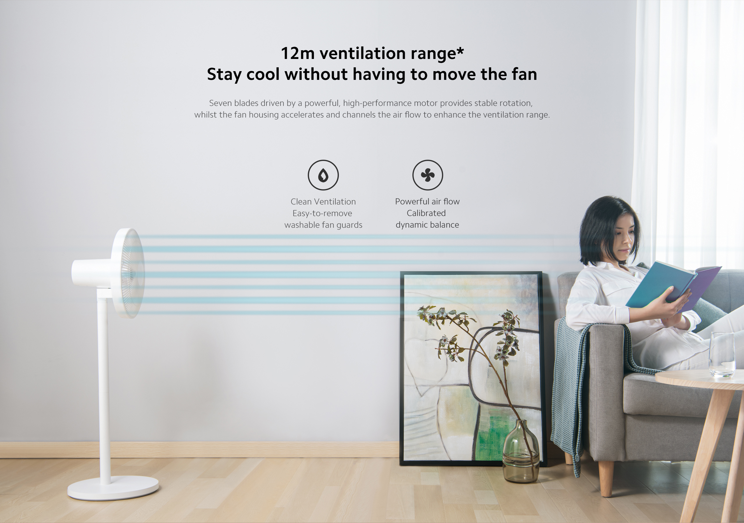 Xiaomi Smart standing Fan 2 Lite | Shopee Singapore