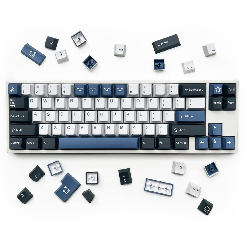 Arctic Circle Custom Keycaps 173Keys Double Shot ABS Keycap Set Cherry ...