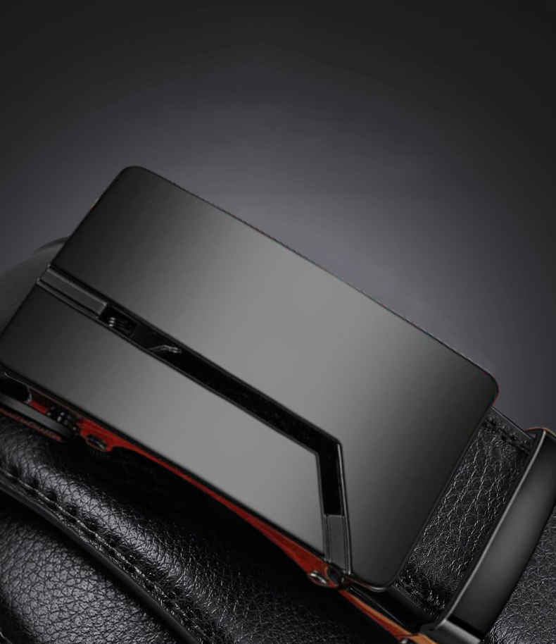 New Men Fashion Automatic Buckle Alloy Buckle Toothless Buckle Business ...