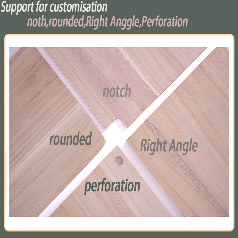 [Customized] Solid wood plank, one-word partition, plank piece, shelf ...