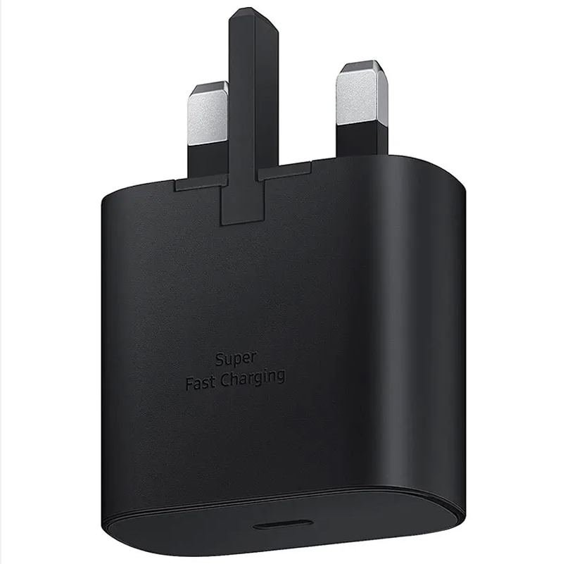 For Samsung 25W UK Plug Super Fast Charge Charger Adapter Type C Cable ...