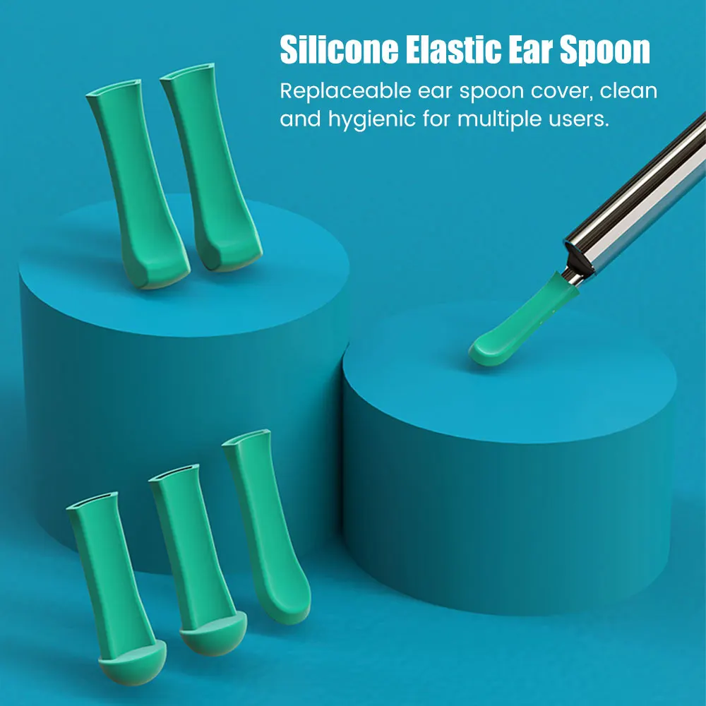 Wireless Smart Ear Cleaning Endoscope Visual Ear Pick Ear Spoon ...