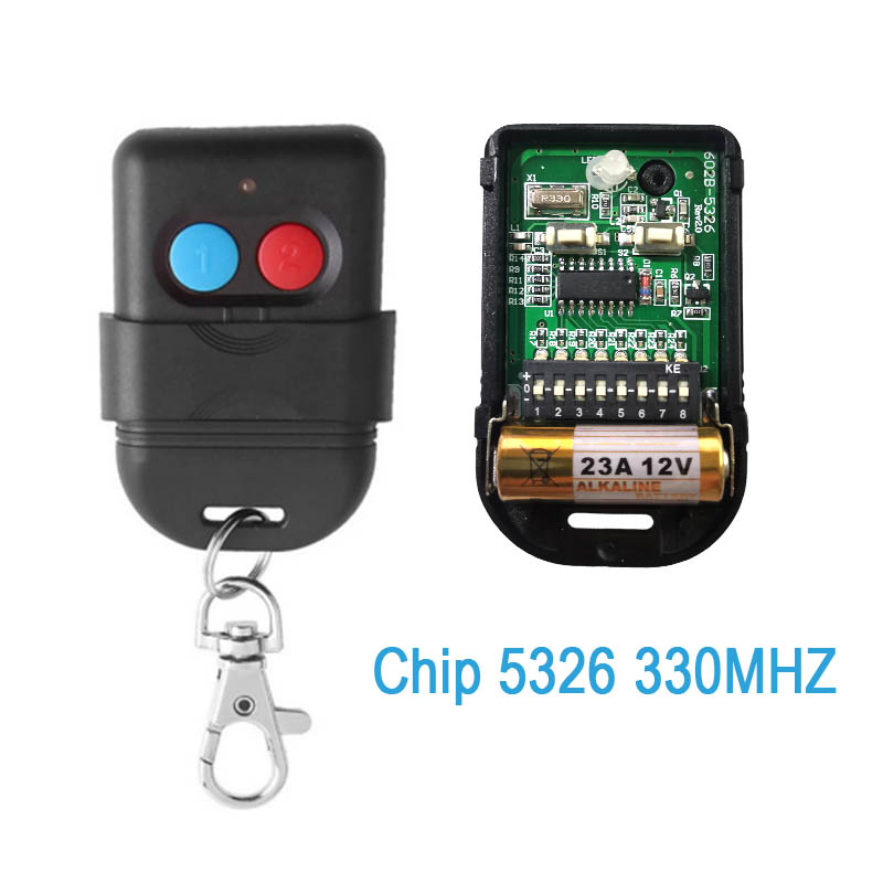 Auto Gate SMC5326 5326 330Mhz 8Dip Switch Auto Garage Duplicate Remote ...