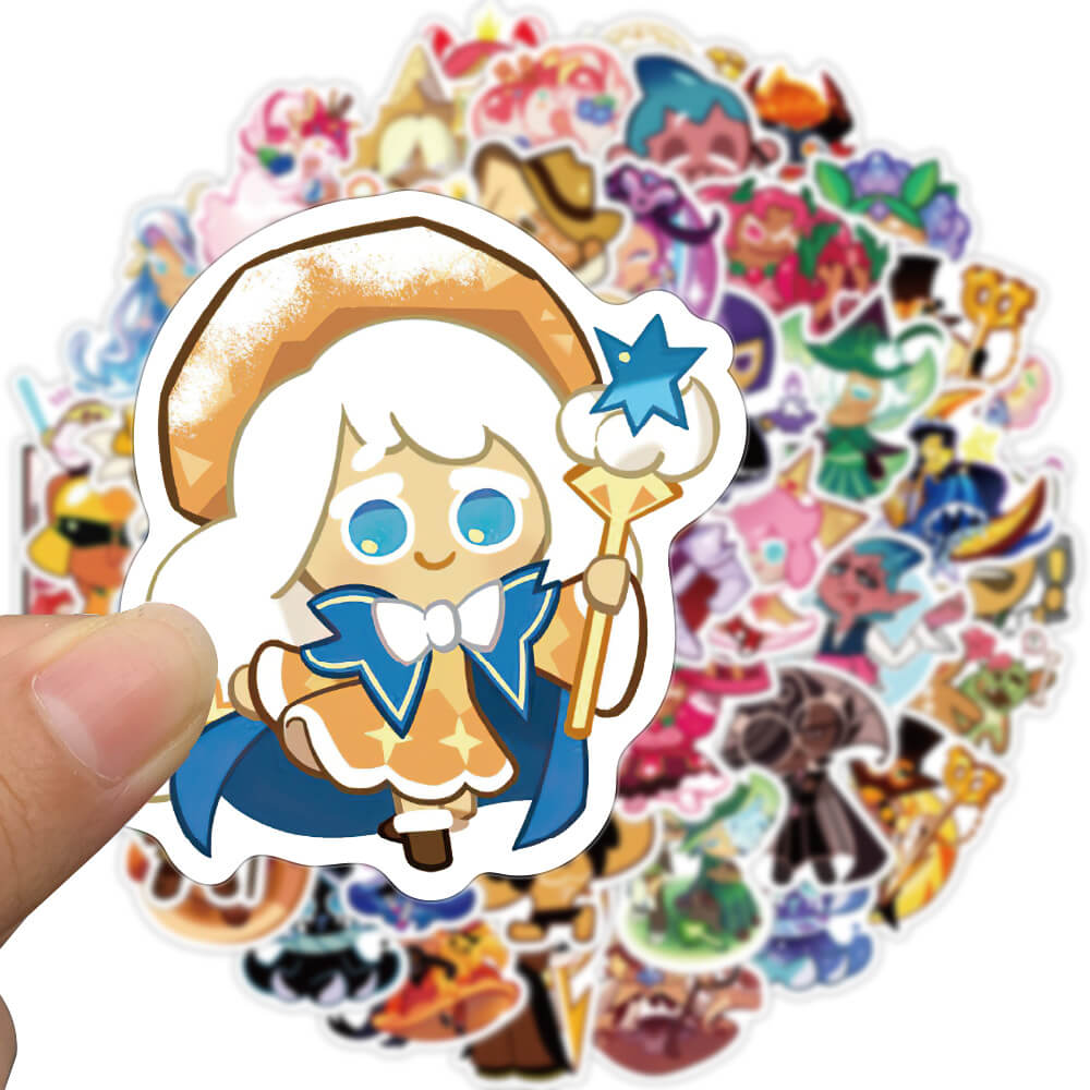 [Large Stickers]50pcs/Set Cartoon Cute Cookie Run Kingdom Graffiti ...