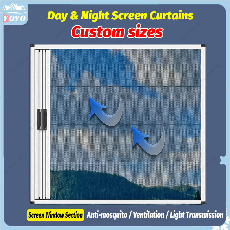 Invisible honeycomb screen window blinds sliding sunshade honeycomb ...
