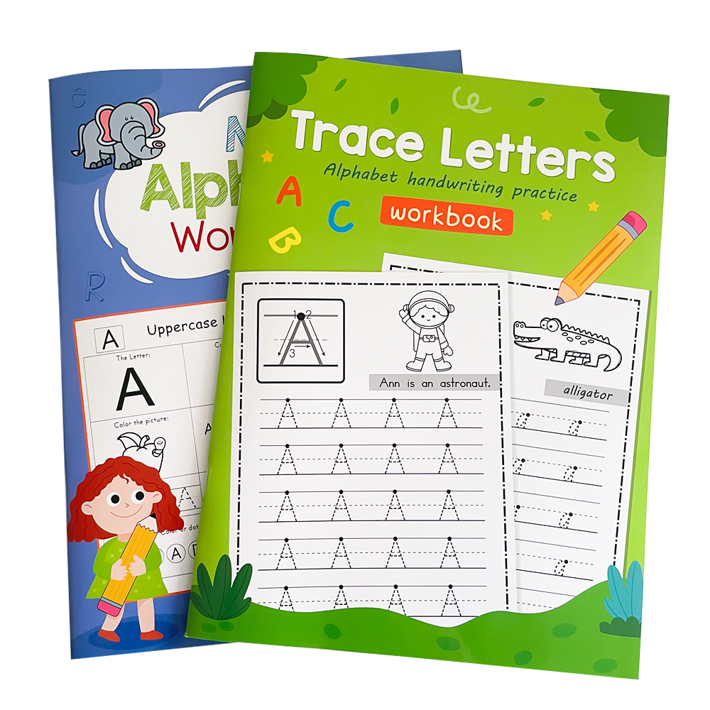Trace Letters: Alphabet Handwriting Practice workbook for kids ...