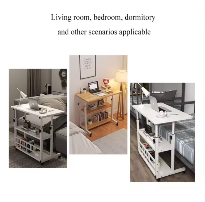 Study Table Bedside Table Movable Lifting Table Bedroom Household ...