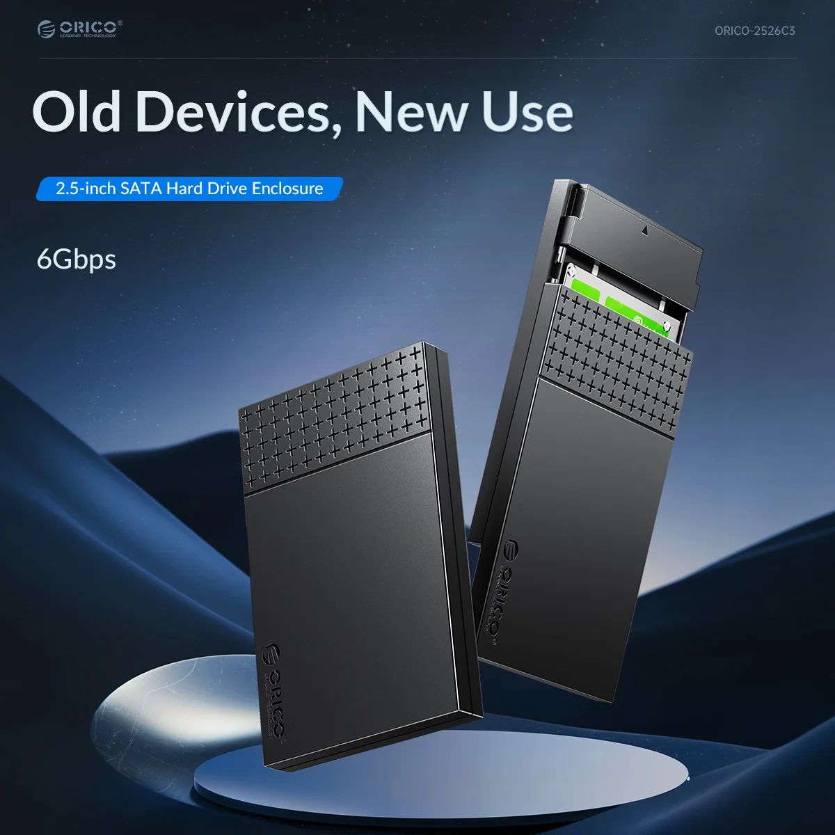 ORICO Type-C External Hard Drive Case SATA to USB3.1 HDD Enclosure for ...