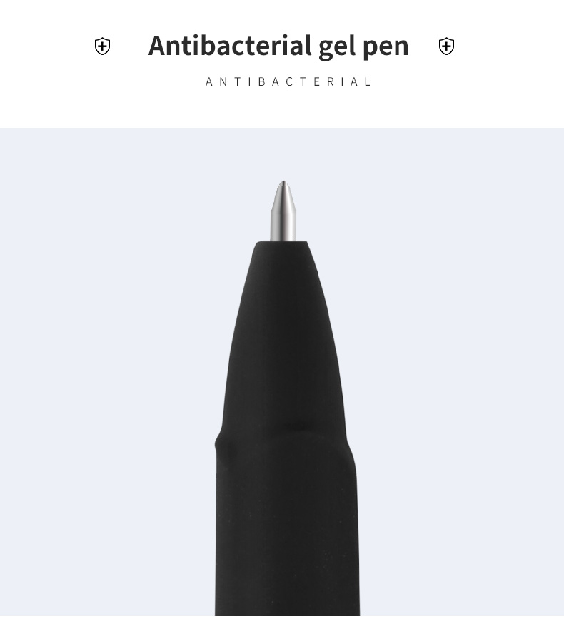 Baoke antibacterial black, blue, red and dark blue ink neutral ...