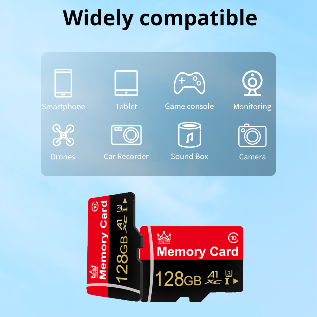 128GB original storage card 64GB 32GB 16GB 8GB high-speed Micro TF SD ...