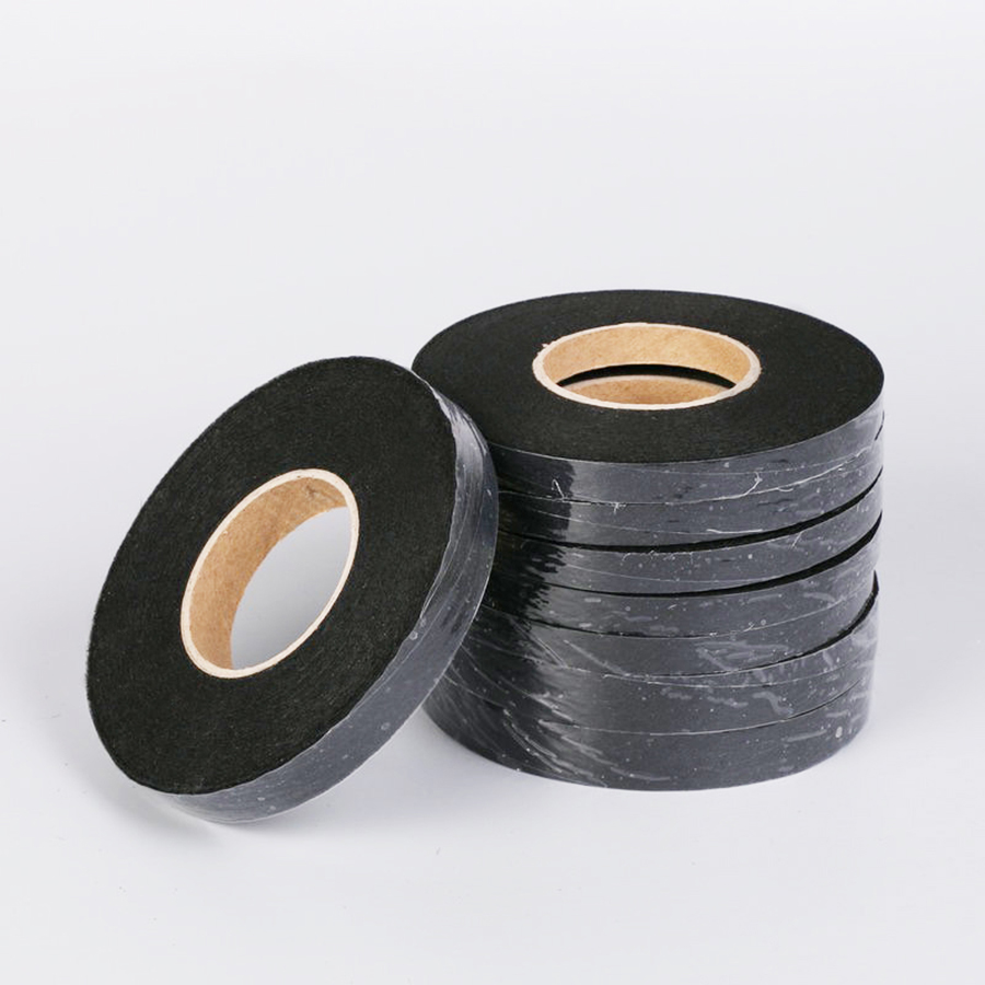 2 Rolls 70Y/64M White/Black Double-sided Interlining Adhesive Fabric Fusing Cloth Iron on Hem ...