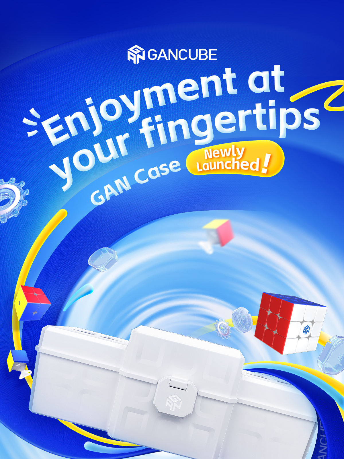 GAN Case Cube Storage Box Cube Packing Ace With Shoulder Strap | Shopee ...