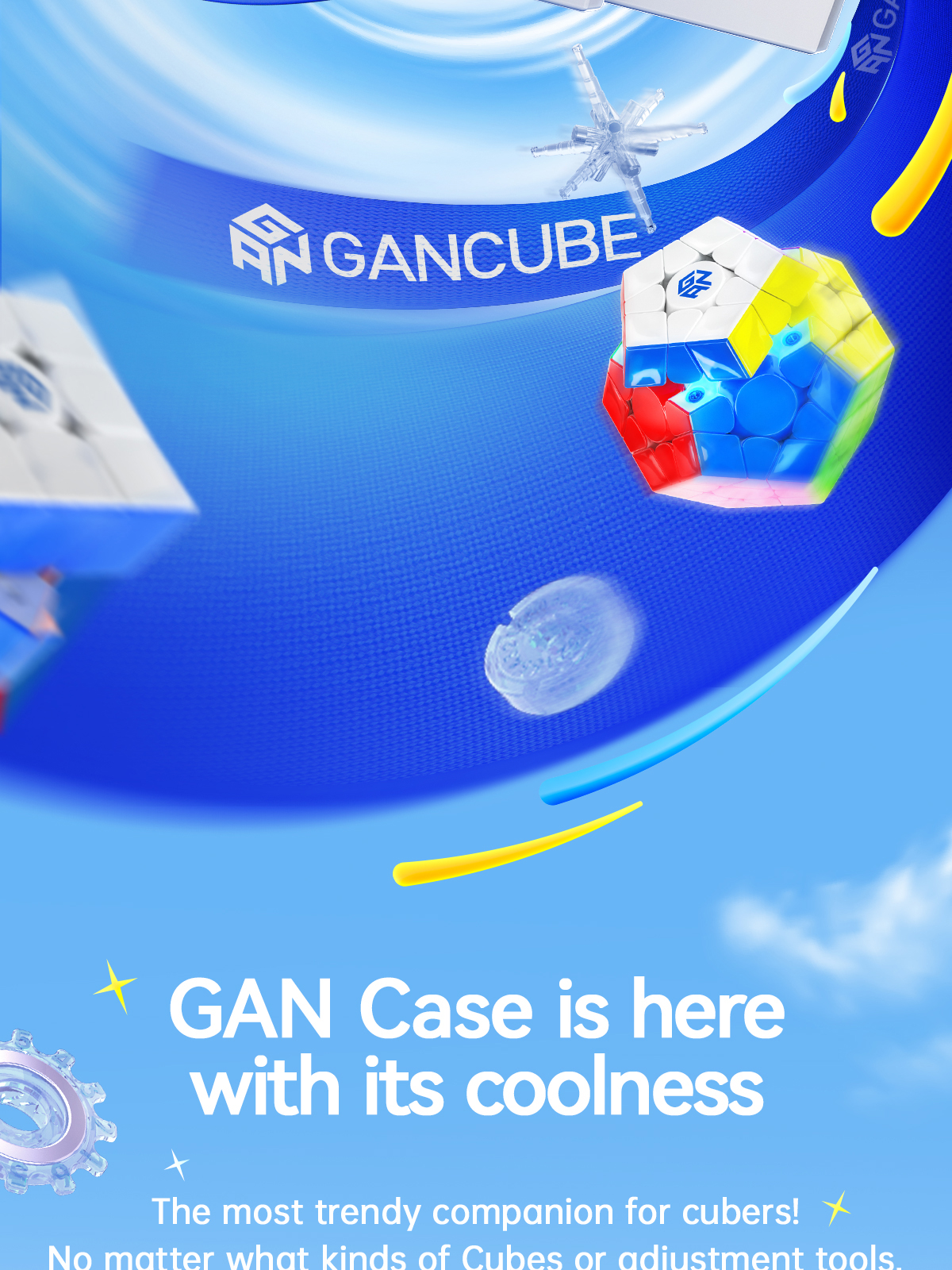 GAN Case Cube Storage Box Cube Packing Ace With Shoulder Strap | Shopee ...