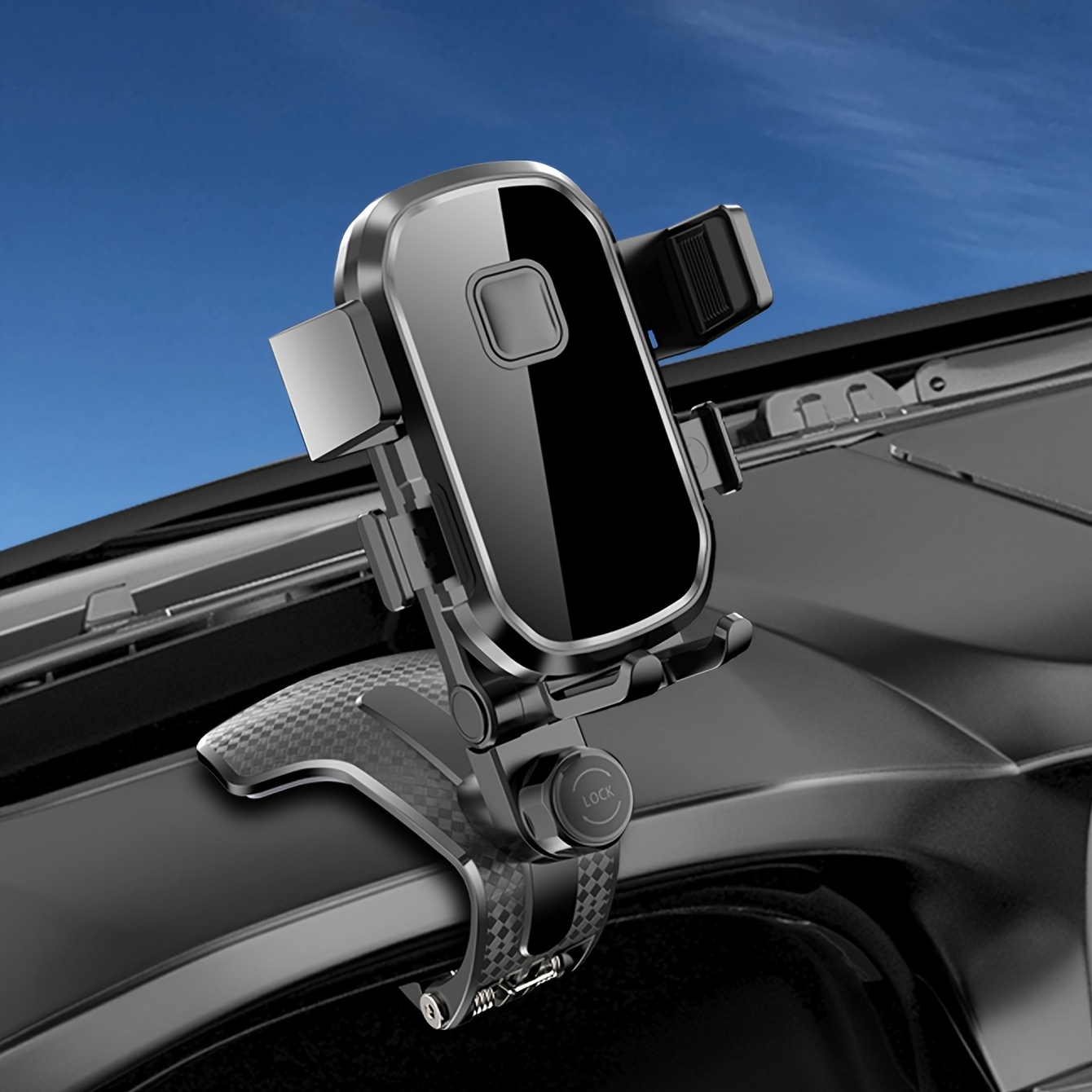 [M4 Instrument Panel Clamp] Car Mobile Phone Holder Central Control ...