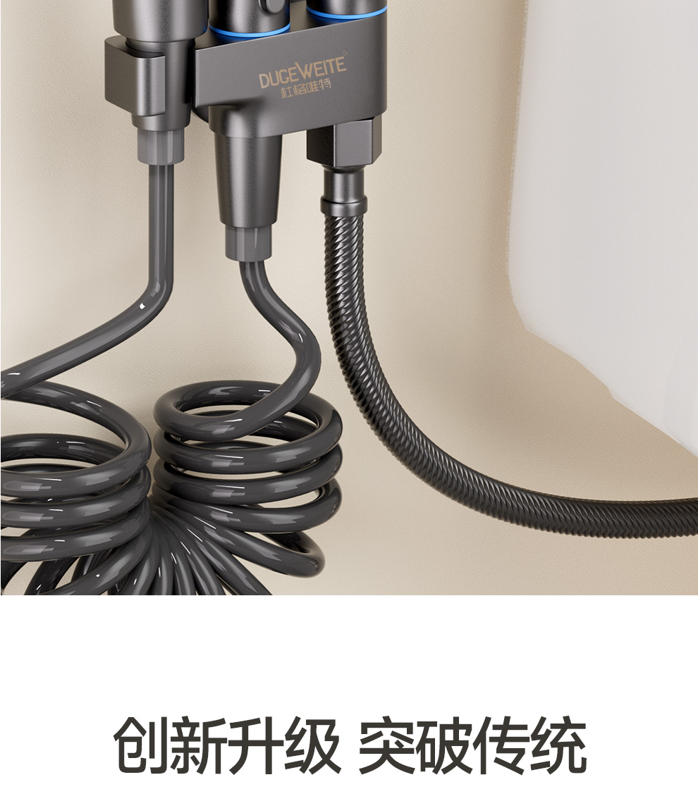 [Ready Stock] Toilet Companion One In Two Out Faucet Toilet Angle Valve ...