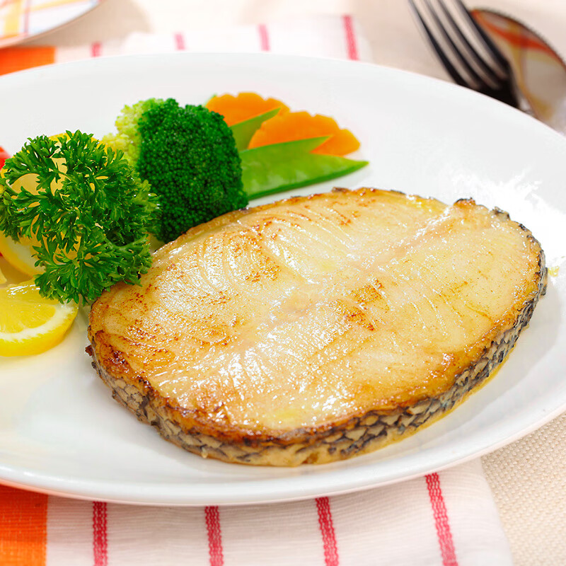 [Miss A's] Wild Caught Cod Fish Steak Cut 1KG Frozen Seafood 深海银鳕鱼 ...