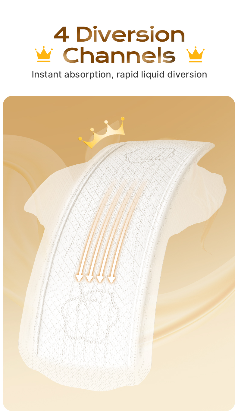 [Bundle of 3]UUcare Crown Sanitary Pads 24cm 16pads Antibacterial ...