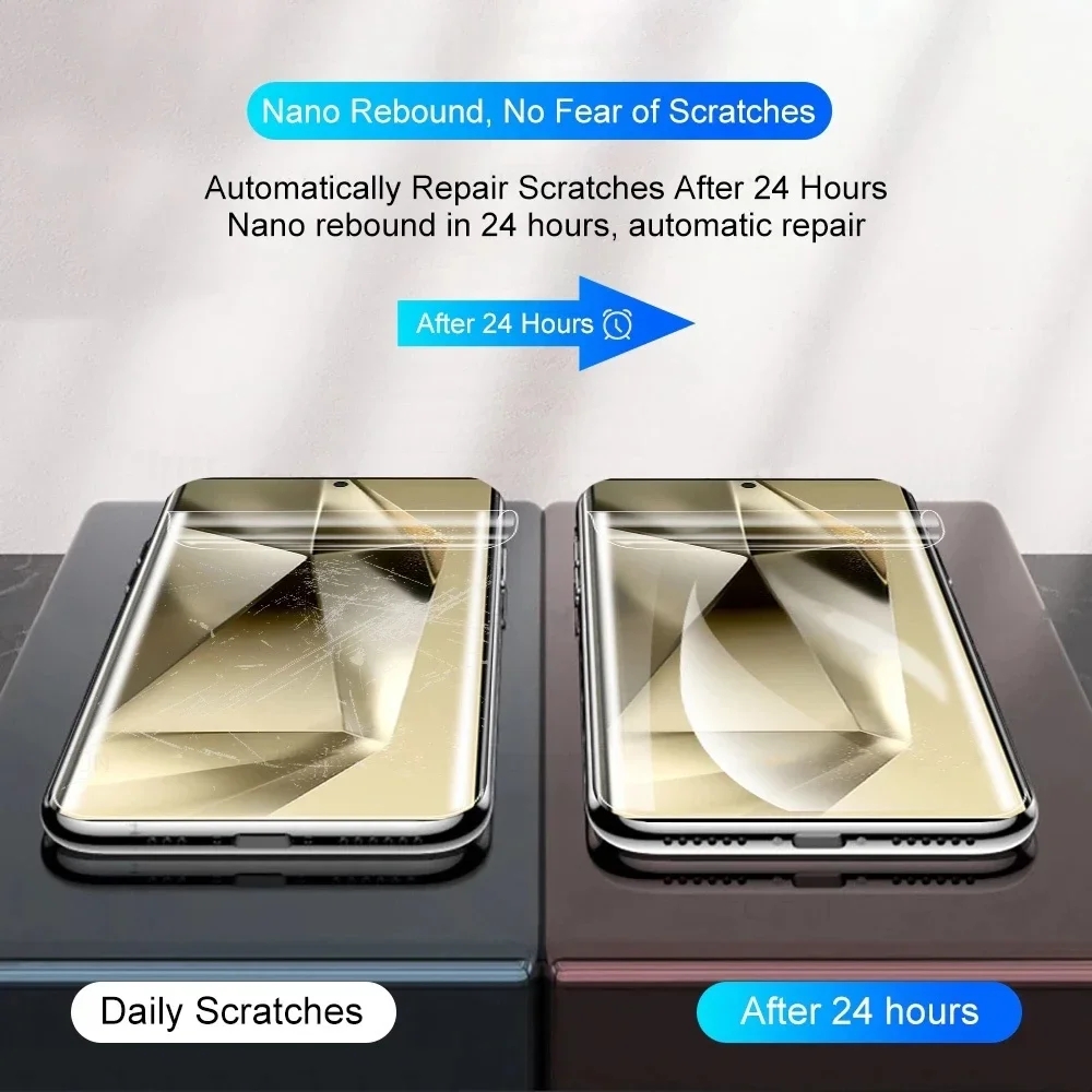 2Pcs Hydrogel Film for Samsung S20 S22 S21 S23 S24 Ultra S10 S9 S8 Plus ...