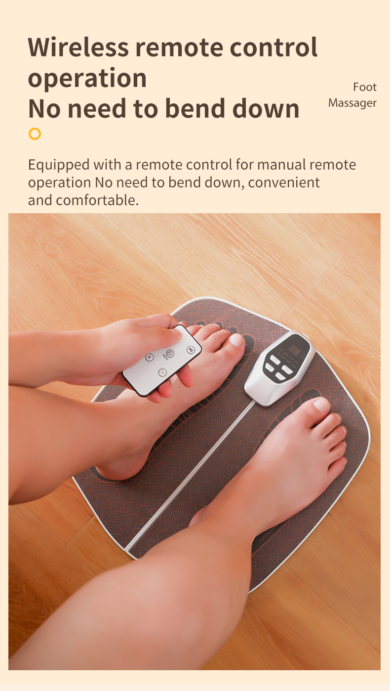 🔥🔥🔥New Product EMS Foot Massage Foot Pad Foot Therapy Machine Pulse ...