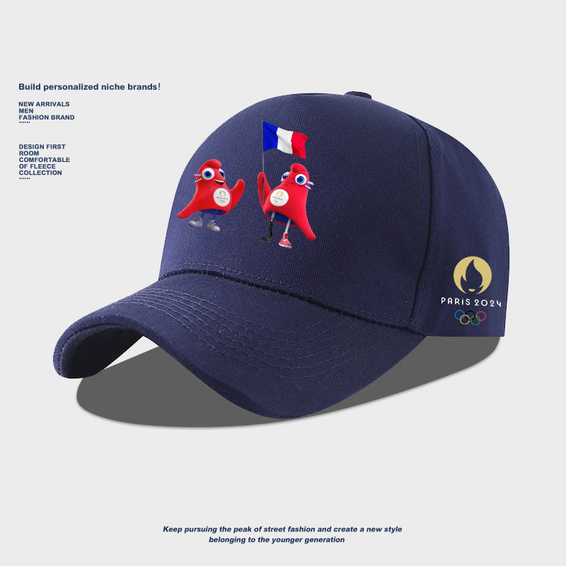 2024 Paris Olympics Commemorative Peaked Cap Mascot The Phryges Olympic ...