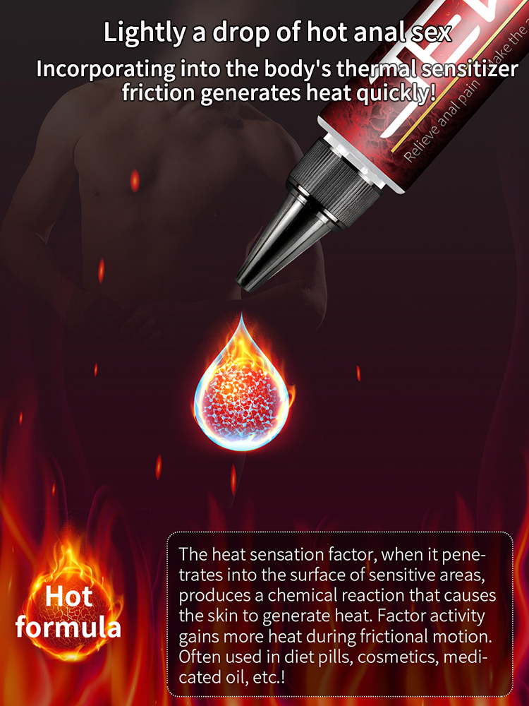 JEUSN Anal Lubricant Slow pain water-solubility Base Lube And Pain Relief Anal Sex Oil ice hot ...