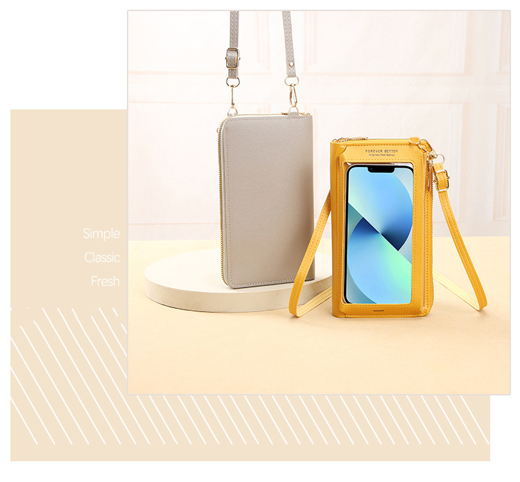 Touch Screen Mobile Phone Bag Diagonal Bag Anti-Theft Multifunctional ...