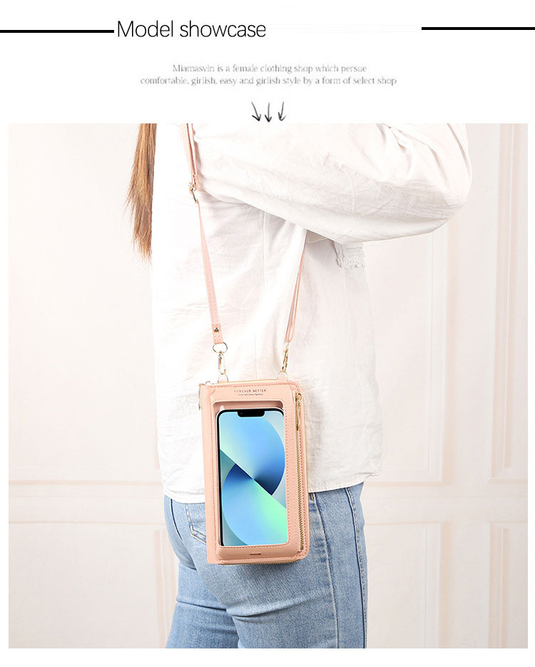 Touch Screen Mobile Phone Bag Diagonal Bag Anti-Theft Multifunctional ...