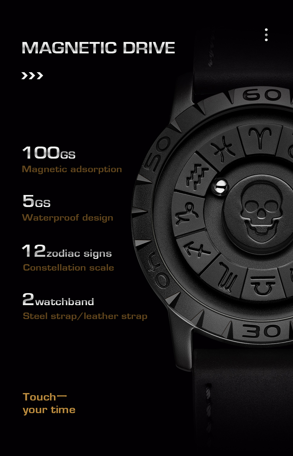 FOXBOX original Watches Men New Fashion Design Personality Creative ...