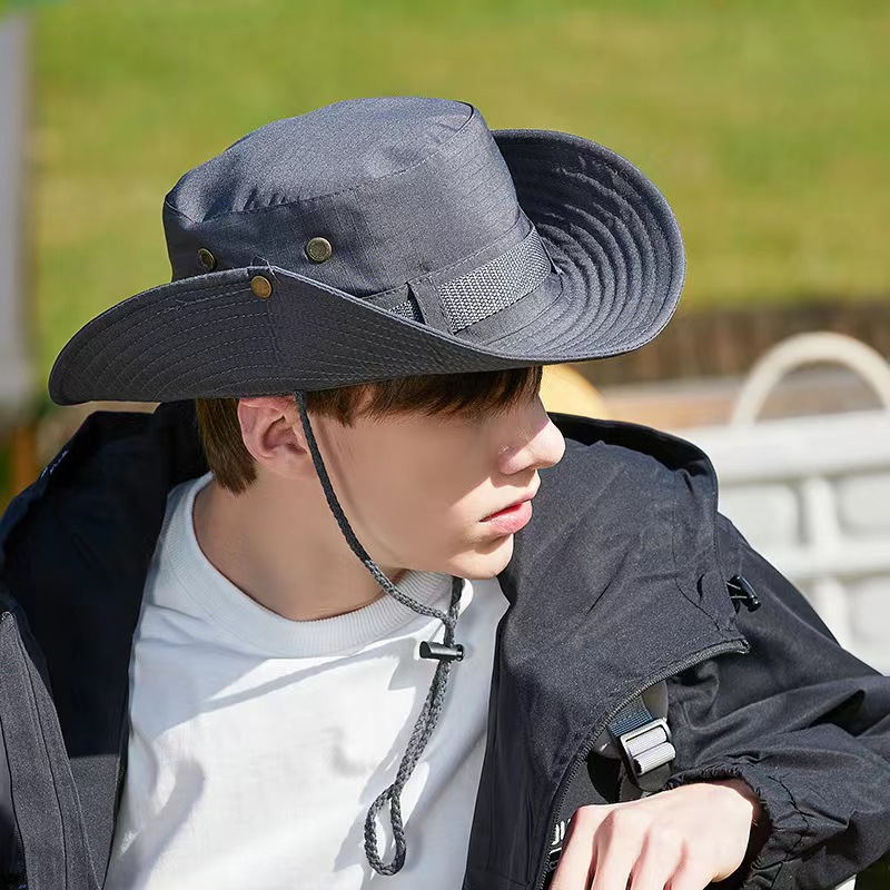 Seasonal sun protection, UV protection, mountain climbing hat, outdoor ...