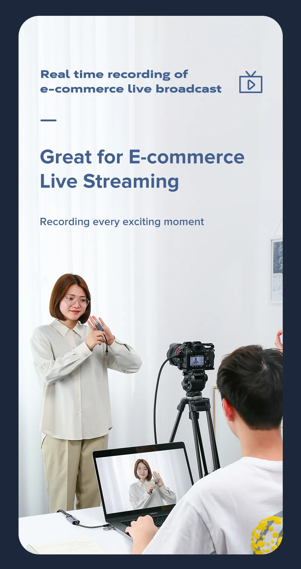 llano 2 in 1 USB/Type-C Video Capture Card Game Live Streaming ...