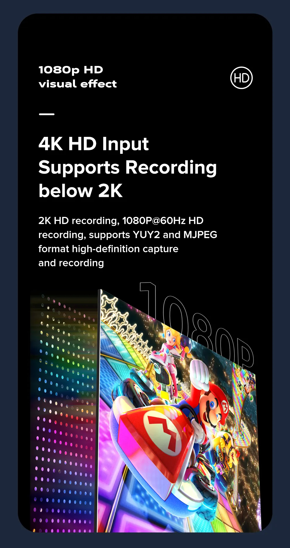 llano 2 in 1 USB/Type-C Video Capture Card Game Live Streaming ...