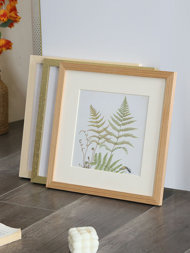 Customizable Size 】 A2 A3 A4 Solid Wood Ultra thin Photo Frame Large ...