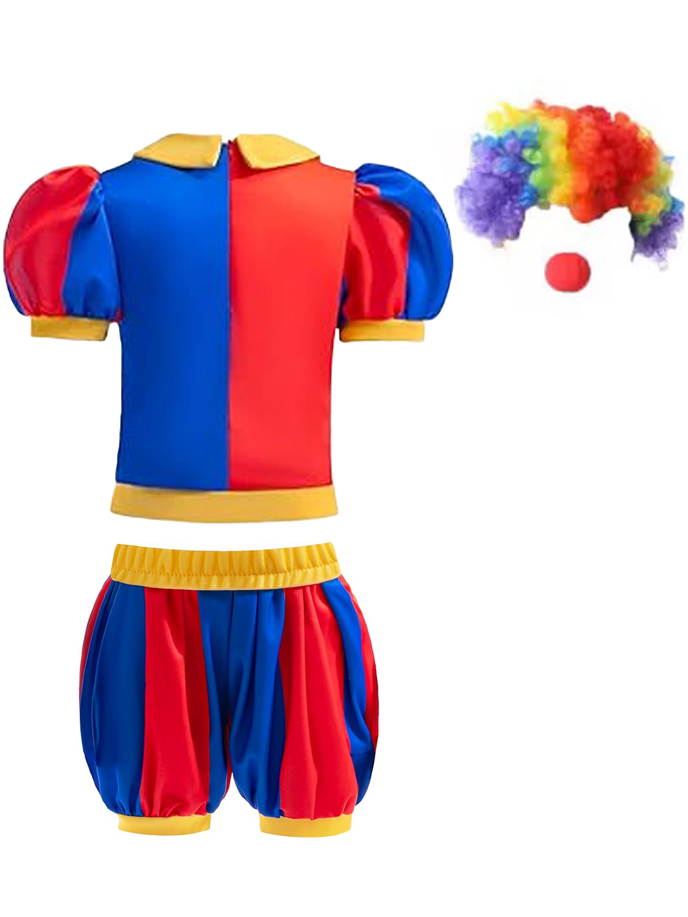 The Amazing Digital Girls Pamni Circus Suit Joker Pomni Red blue ...