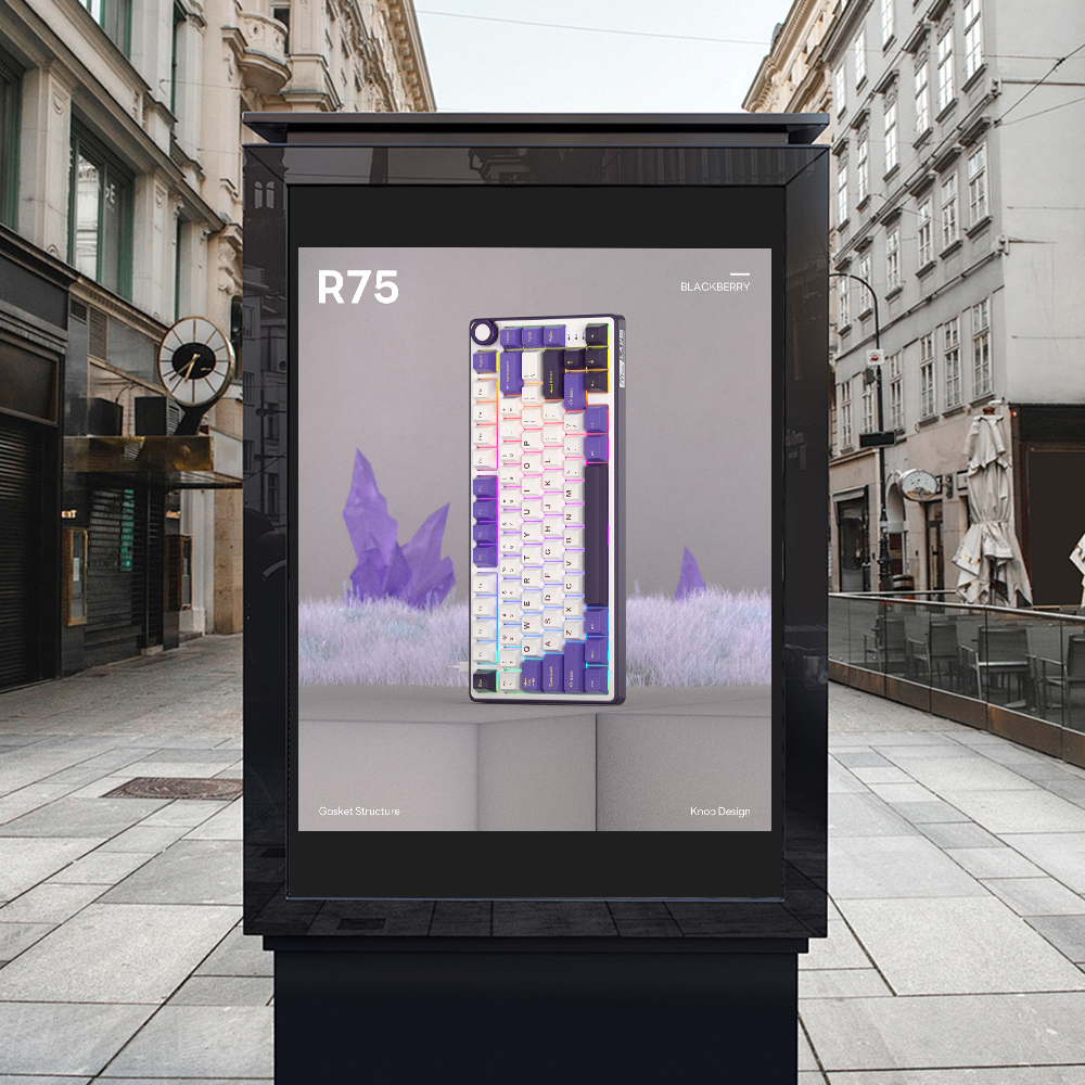 New RK ROYAL KLUDGE RKR75 Gasket Wired Mechanical Keyboard | Shopee ...