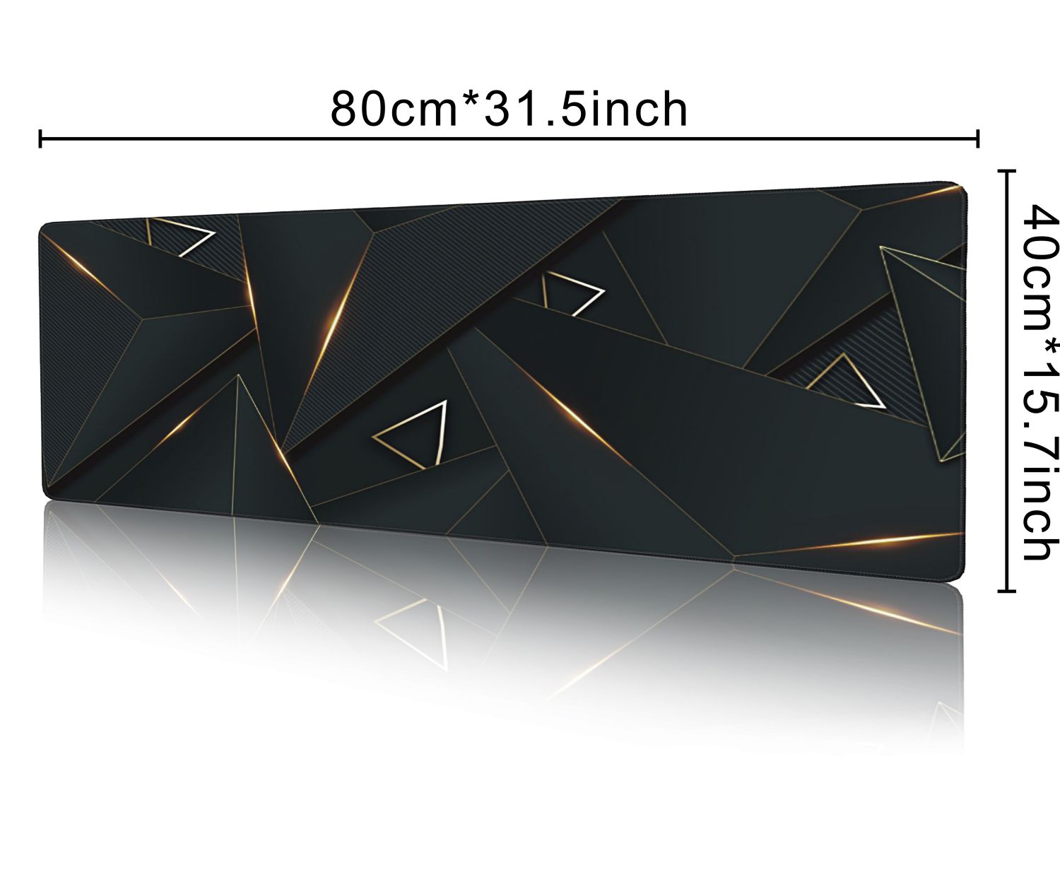 Large Mouse Pad, Office Gaming Table Mat, Non-slip Rubber Base Washable ...